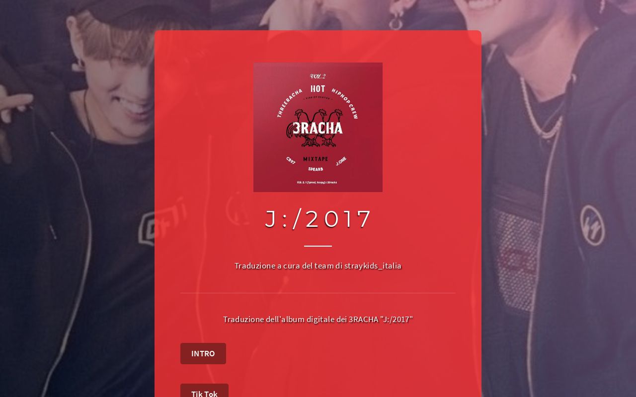 3racha Album J:/2017